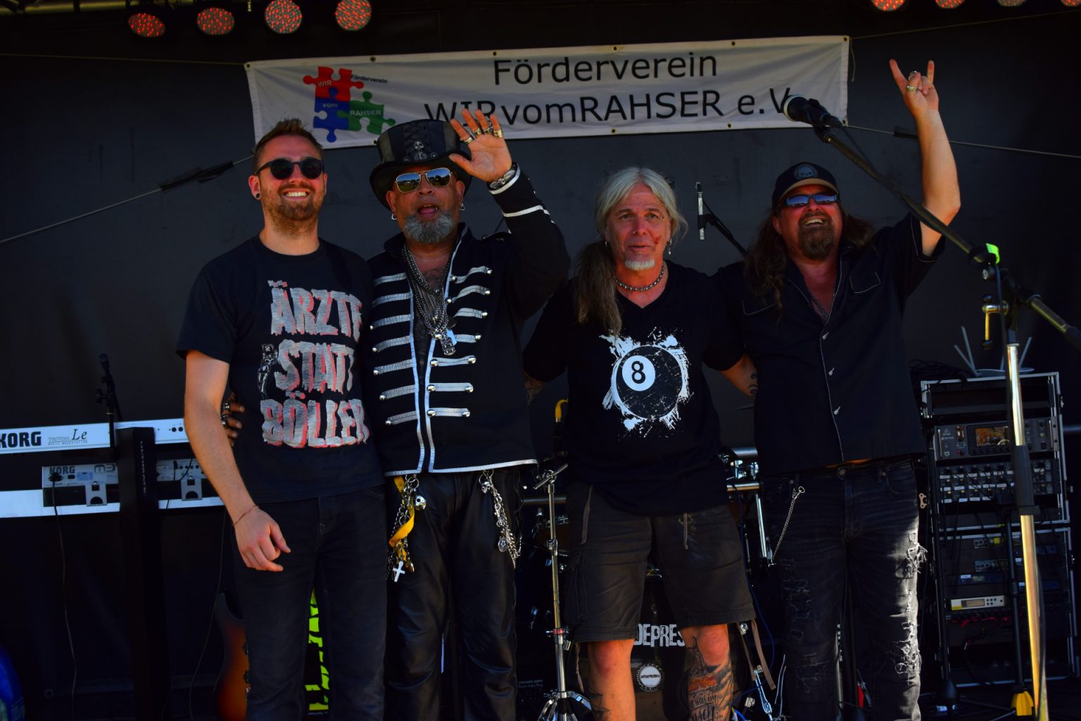 Das Rahser-Open-Air-Festival-Jubiläum wurde zum explosiv-rockigen Abend ...