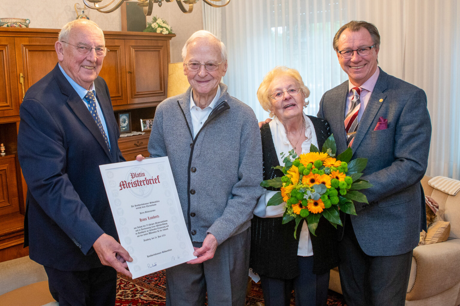 Hans Lambertz: Seit 70 Jahren Bäckermeister - Rheinischer Spiegel